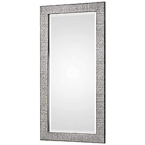 Uttermost Tulare Metallic Silver 24" x 48" Wall Mirror