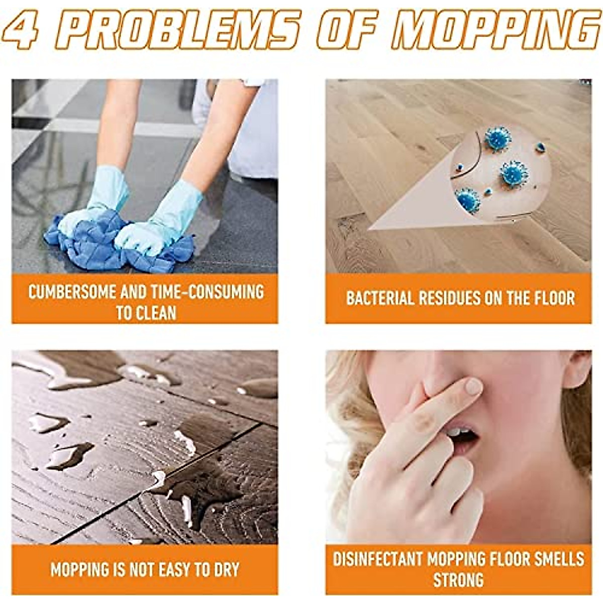 Momeng Floor Cleaner, Momeng Floor Cleaner Orange, Honifee Floor Cleaner Solution, NML Floor Cleaner, VML Powerful Decontamination Floor Cleaner, All-Purpose Wood Marble Ceramic Floor Cleaner (3PCS)