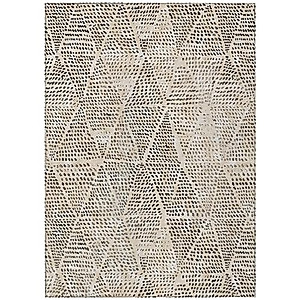 Addison Rugs Chantille ACN591 Beige 9' x 12' Indoor Outdoor Area Rug, Easy Clean, Machine Washable, Non Shedding, Bedroom, Living Room, Dining Room, Kitchen, Patio Rug
