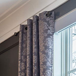 Trimming Shop Curtain Eyelets Plastic Round Grommet Rings Clips for Window, Door, Room Curtains & Drapes, DIY Drapery Supplies, Backdrop Attachment (Gold, 10pcs)