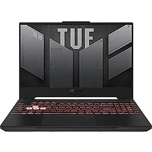 ASUS 2023 TUF F15 Gaming Laptop, 15.6” 144Hz FHD Display, AMD Ryzen 7 6800H Processor, GeForce RTX 3050Ti, 32GB DDR5 RAM, 1TB PCIe, Wi-Fi 6, Windows 11 Home