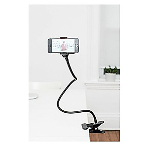 Kikkerland Flexible Phone Holder - Retail Packaging - Black