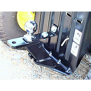 P&M Fabrication Universal Lawn Garden Tractor Hitch with Support Brace Kit Included