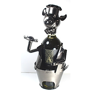 NEW! Pig Waiter Wine Bottle Holder