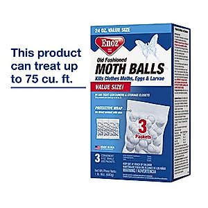 Enoz Old Fashioned Moth Balls - 24 oz.