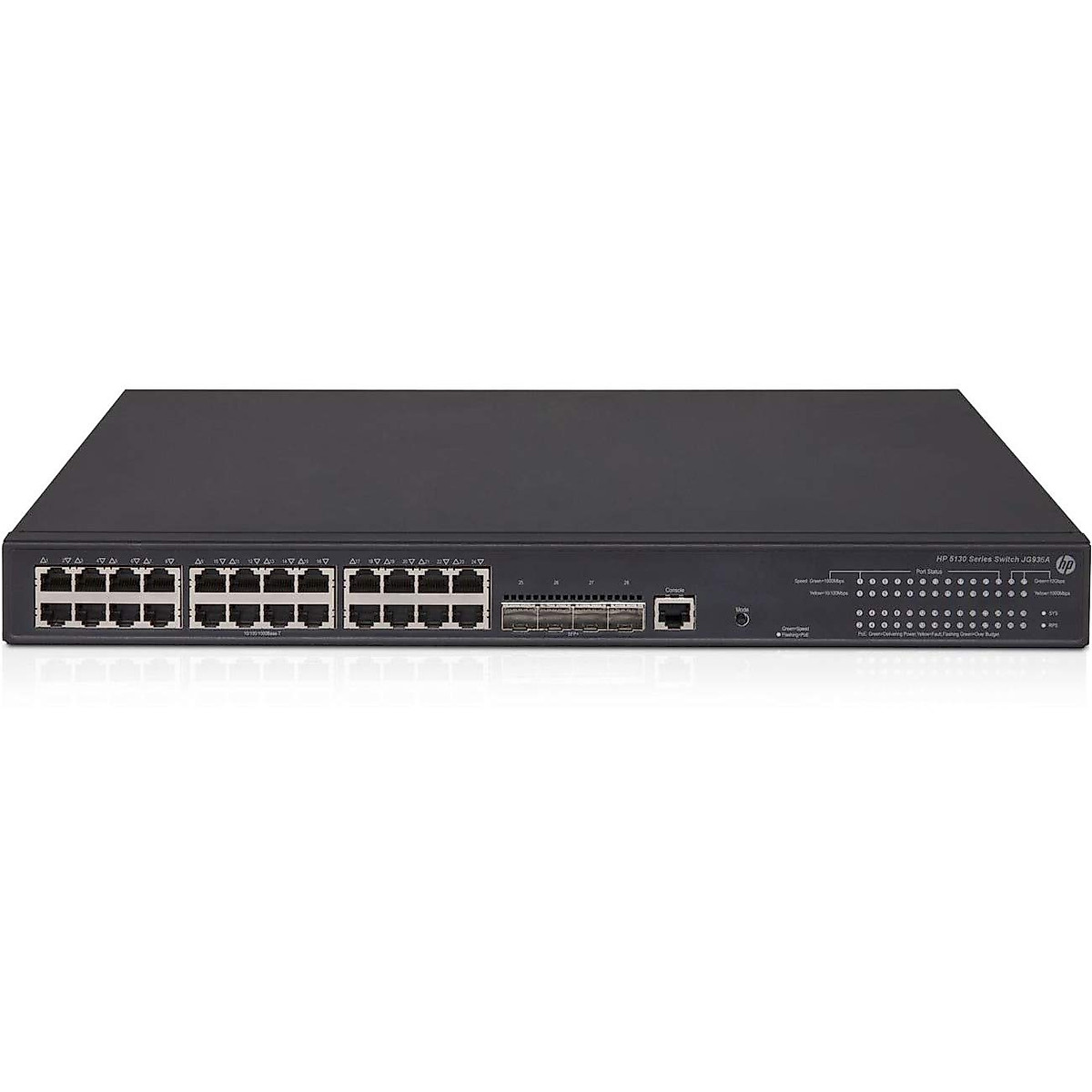 HP 5130-24G-PoE+-4SFP+ EI Switch 24 Ports L3 Managed Stackable (JG936A#ABA)