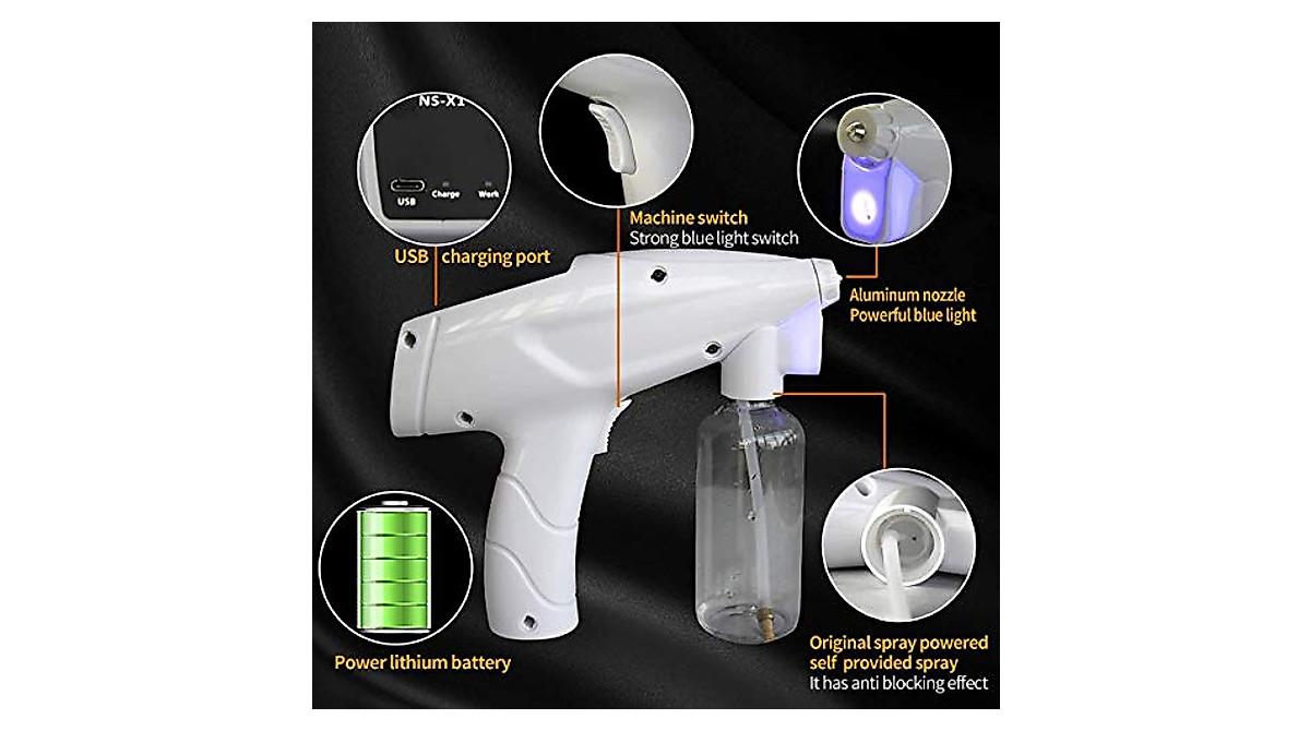 Froluya Portable Spray Machine - Rechargeable & Versatile