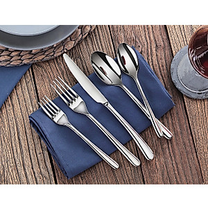 Artaste 539984 Rain II Forged 18/10 Stainless Steel Dinner Fork, 8.25-Inch, Set of 12