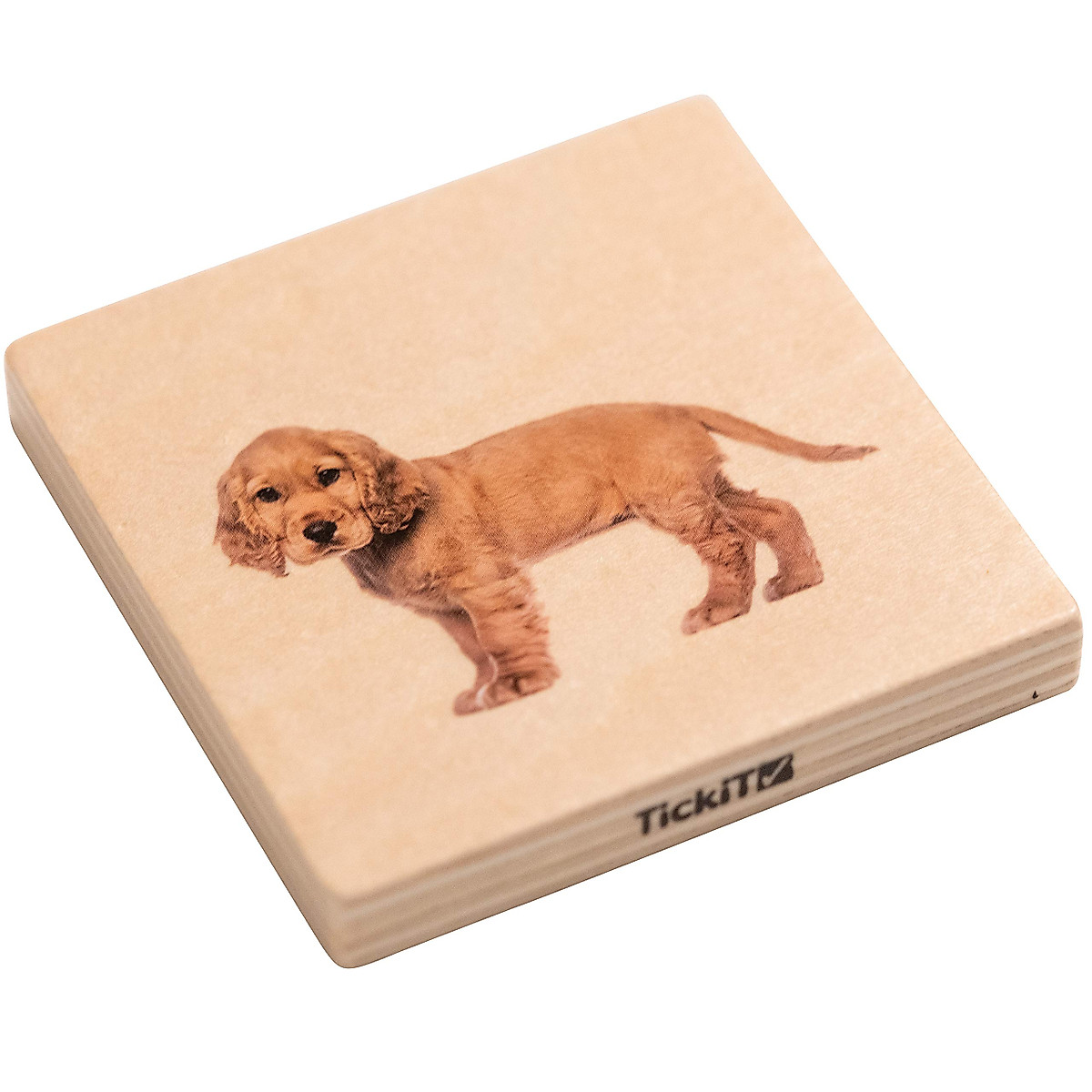 TickiT - 73406 Domestic Animal Family Match - Set of 28 - Real Pictures - Animal Memory Game with Parents and Babies - Animal Matching Game for Toddlers - Develop Cognitive Skills ,Critical Thinking