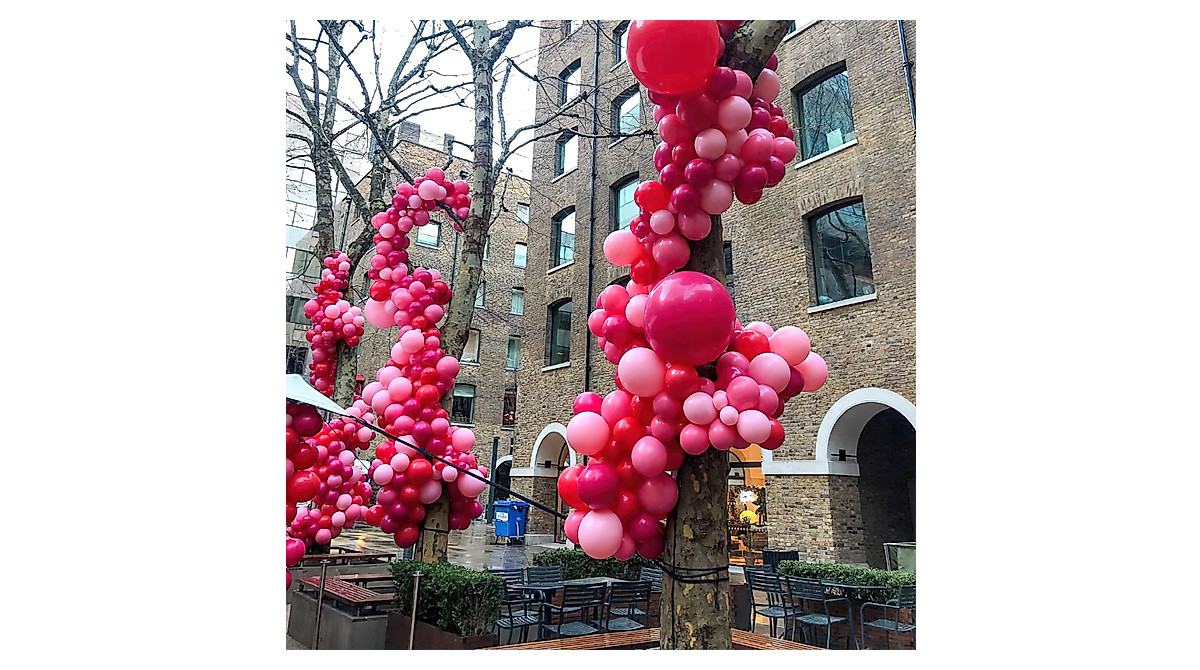 PartyWoo Magenta Balloons Pack for Party & Event Decorations