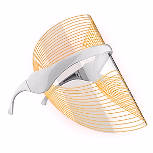 Dermalactives LED Light Therapy Mask 7 Colors LED Mask for Clear Skin - Boosts Skin Collagen & Helps Reduce Hyperpigmentation & Wrinkles - Non-Invasive for All Skin Types