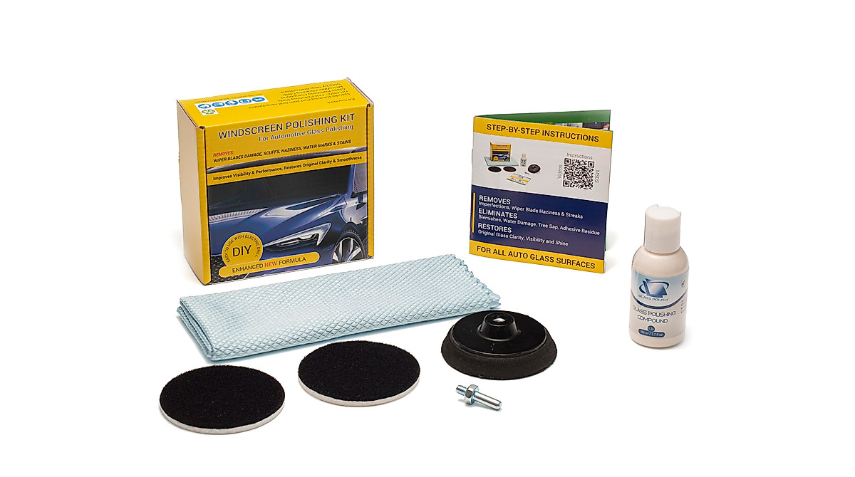 Glass Polish 21005 DIY Windscreen Polishing Kit