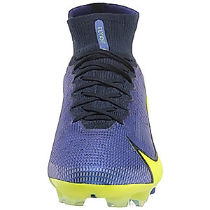 Nike Superfly 8 Elite FG Mens Football Boots CV0958 Soccer Cleats (UK 11 US 12 EU 46, Sapphire Volt Blue Void 574)