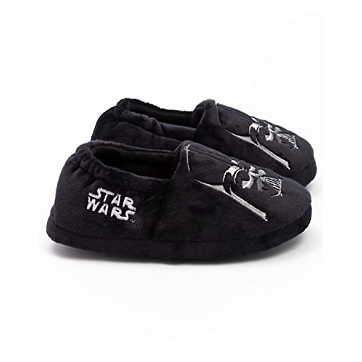 STAR WARS Darth Vader Slippers Boys Kids Villain House Shoes Loafers 11.5 US Little Kid