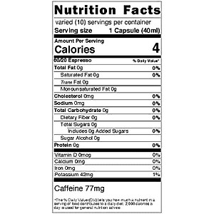 Artizan Coffee USDA Organic Espresso Coffee Capsules For Nespresso Original | Flavors Variety | 40 Compatible Compostable Pods