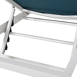 Christopher Knight Home Vicky Coral Outdoor Chaise Lounges (Set of 2), Blue and White