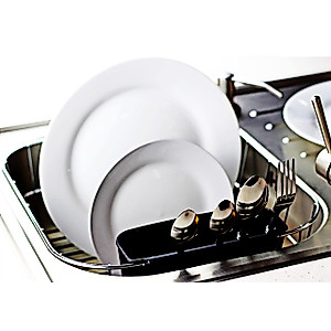 Neat-O Deluxe Chrome-Plated Steel Small Dish Drainers (Black)