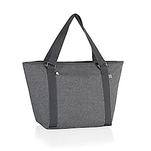 PICNIC TIME ONIVA - a Brand Topanga Tote Cooler Bag - Soft Cooler Bag - Picnic Cooler, (St. Tropez Collection - Sky Blue with Multi Stripe Pattern)