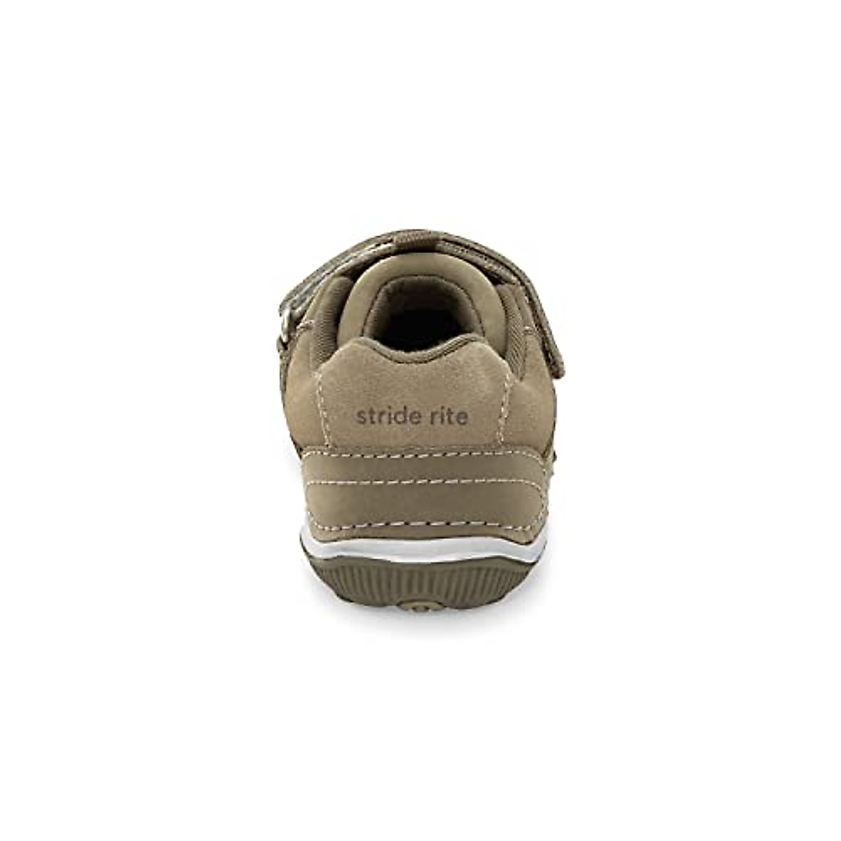 Stride Rite Kids SRTech Wes Casual Sneaker, Taupe, 6.5 Wide US Unisex Toddler