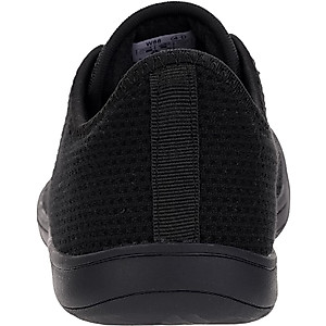 WHITIN Wide Toe Box Barefoot Sneakers for Men Minimalist Minimus Zero Drop Sole Shoes Size 11 Width 11W Walking Outdoor Training All Black 45