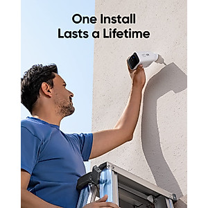 eufy Security SoloCam S220, Solar Security Camera, Wireless Outdoor Camera, Continuous Power, 2K Resolution, Wireless, 2.4 GHz Wi-Fi, No Monthly Fee, HomeBase 3 Compatible (Renewed)