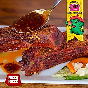 RICO RICO - Chile de Arbol 4 oz - Dried Whole Red Chili Peppers, Premium Dried Chiles, Spicy Hot Heat, Use in Mexican, Chinese and Thai Dishes, Packaged in Resealable Kraft Bag by RICO RICO