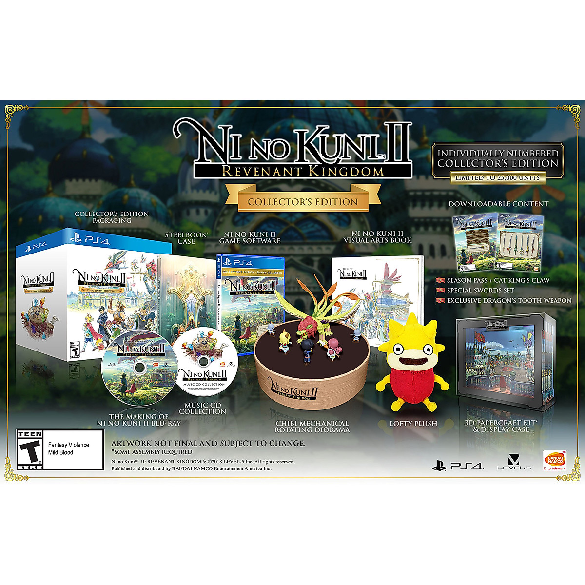 Ni No Kuni II: Revenant Kingdom - PlayStation 4 Collector's Edition