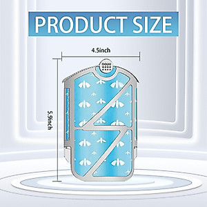 Refill Cartridges Starter Kit, Replacement Cartridges Device Refills Compatible With Zevo Light M364 (6 Pack Refill + 12 Adhesive Cards)