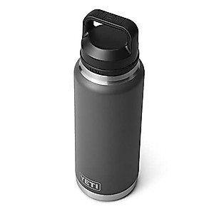YETI Rambler 36 oz Bottle, Vacuum Insulated, Stainless Steel with Chug Cap, Charcoal