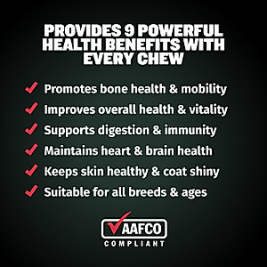 Bully Max 11-in-1 Muscle Gain Power Chews & 9-in-1 Total Health Chews - High Protein Muscle Builder & Multivitamin Soft Chews for Puppies & Adult Dogs - Support for Muscle, Immunity, Overall Health