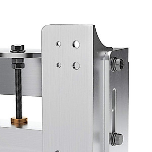 Fiberfly Jack Plate JPL4500 Manual Jack Plate Adjustable 6" Outboard Motor Jack Plate for Boat Steering System