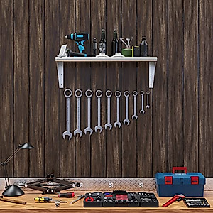 AmGood 10" X 24" Stainless Steel Wall Shelf | Metal Shelving | Garage, Laundry, Storage, Utility Room | Restaurant, Commercial Kitchen | NSF