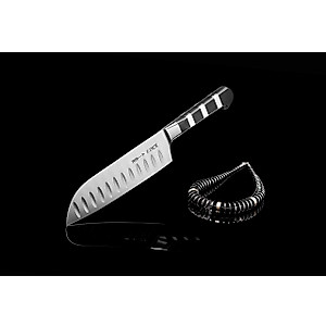 F. DICK – 1905 Santoku - Classic asian kitchen knife with 7.1" blade & 56 HRC - Ideal for meat & vegetables - Ultra sharp - Stainless steel - Ergonomic handle - High carbon