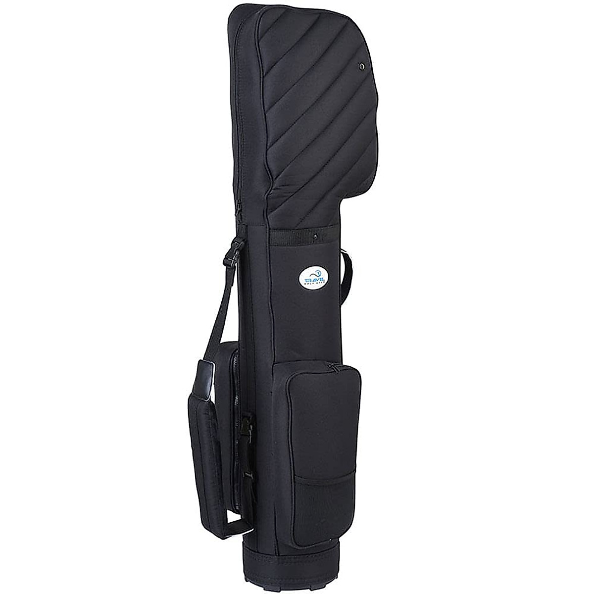 St. Andrews Zippered Cover Golf Travel Bag - Eggplant