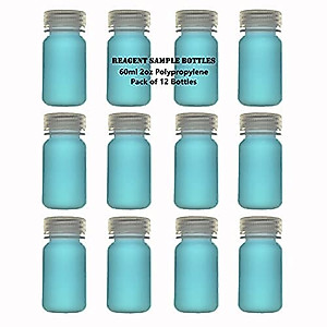 TN LAB Reagent Storage Sample Polypropylene Bottles 60ml (12)