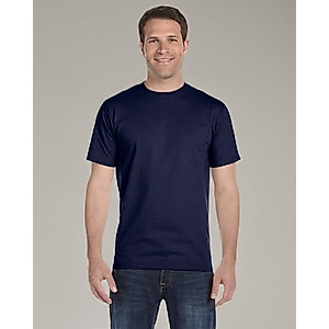 Hanes Men's Beefy-T Tall T-Shirt, Navy, XXX-Large Tall