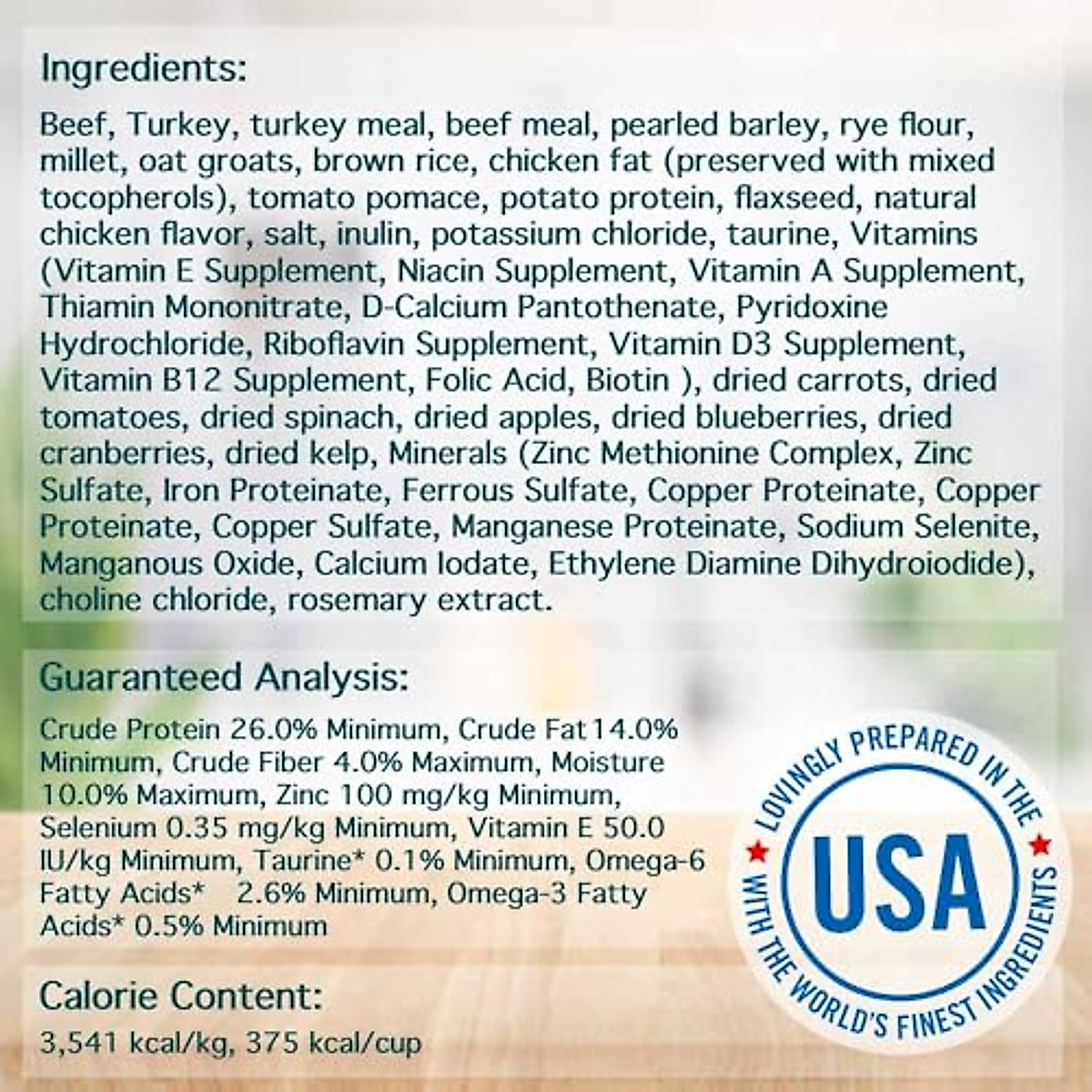 Chicken Soup For The Soul Classic Dry Adult Dog Food, Beef & Brown Rice Recipe, 4.5 Pound Bag | Soy Free, Corn Free, Wheat Free, Dry Dog Food Made with Real Ingredients