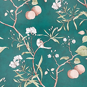 Yifasy Shelf Liner Green Striped Butterfly Self-Adhesive Drawer Cabinet Paper Line Vanity Dresser Sofa Table 118x17.7 Inch