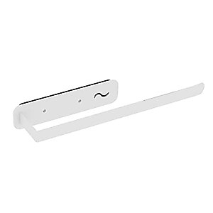 CASUN Magnetic Paper Towel Holder - Multifunctional Paper Towel Bar with Strong Magnetic Backing for Kitchen, Refrigerator,White