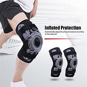 Knee Brace Stabilizer Prevent Sports Injuries Knee Patella Stabilizer Relieve Stress Soft Polyester for Pressure Inflation