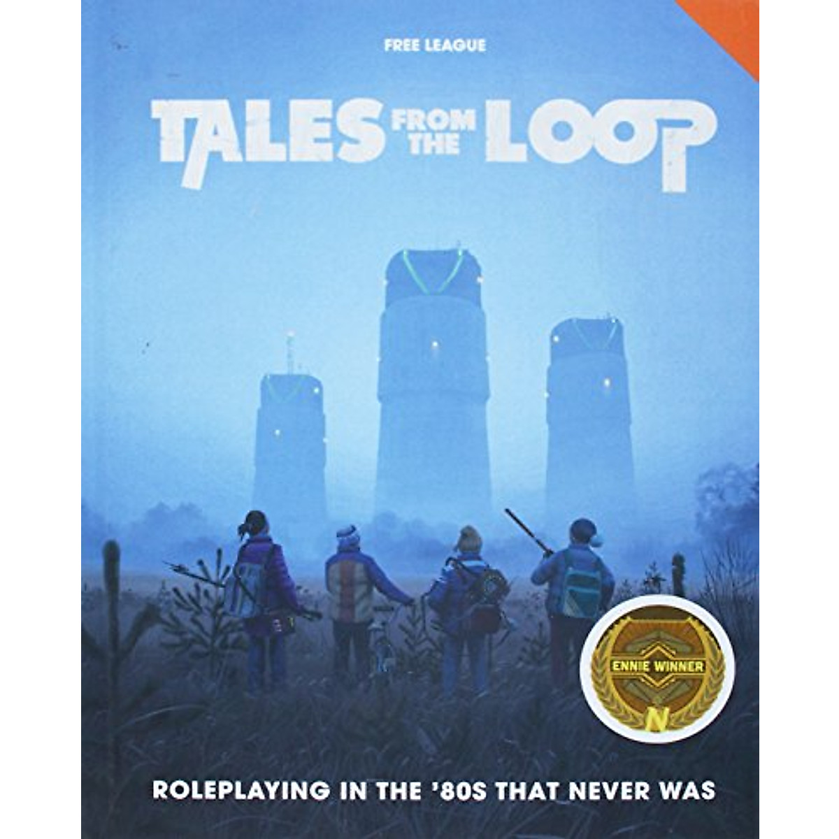 Free League Publishing Tales from The Loop RPG for Adults, Family and Kids 13 Years Old and Up (Hardback, Full Color RPG)
