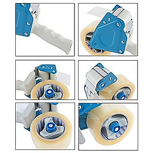 Royal Imports Packing Tape Dispenser, Shipping Tape Gun, Heavy Duty Roller for Box Sealing, Moving, Office, Warehouse, Packaging, Industrial Durable Handheld Tape Cutter - Fits 2" Wide Rolls