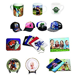 15"x15" 5in1 Professional Sublimation Heat Transfer Machine WF-2860 Printer CISS KIT