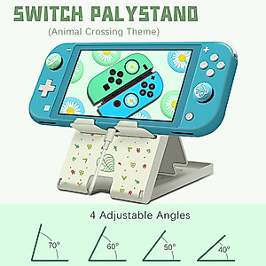 Carrying Case Compatible with Switch, Protection Case for Nintendo Switch Console, Portable Shockproof PU Hard Cover Storage Bag Travel Case for Switch