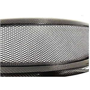 Front Car Bumper Grille Grill for Infiniti G G37 Nissan Skyline 2010-2014 Sedan Carbon Fiber
