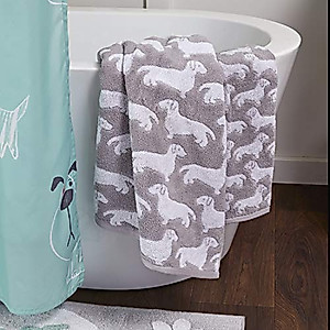SKL Home by Saturday Knight Ltd. Dog 2 Pc Hand Towel, Gray