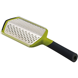 Joseph Joseph Twist Grater 2-in-1 Grater with Adjustable Handle, Extra Course and Fine,Green