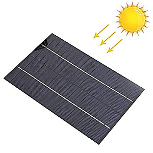 Vbest life Portable Outdoor Polycrystalline Silicon Solar Cell Panel, 4.2W 18V 200x130mm Mini Solar Panel for Power Charger DIY