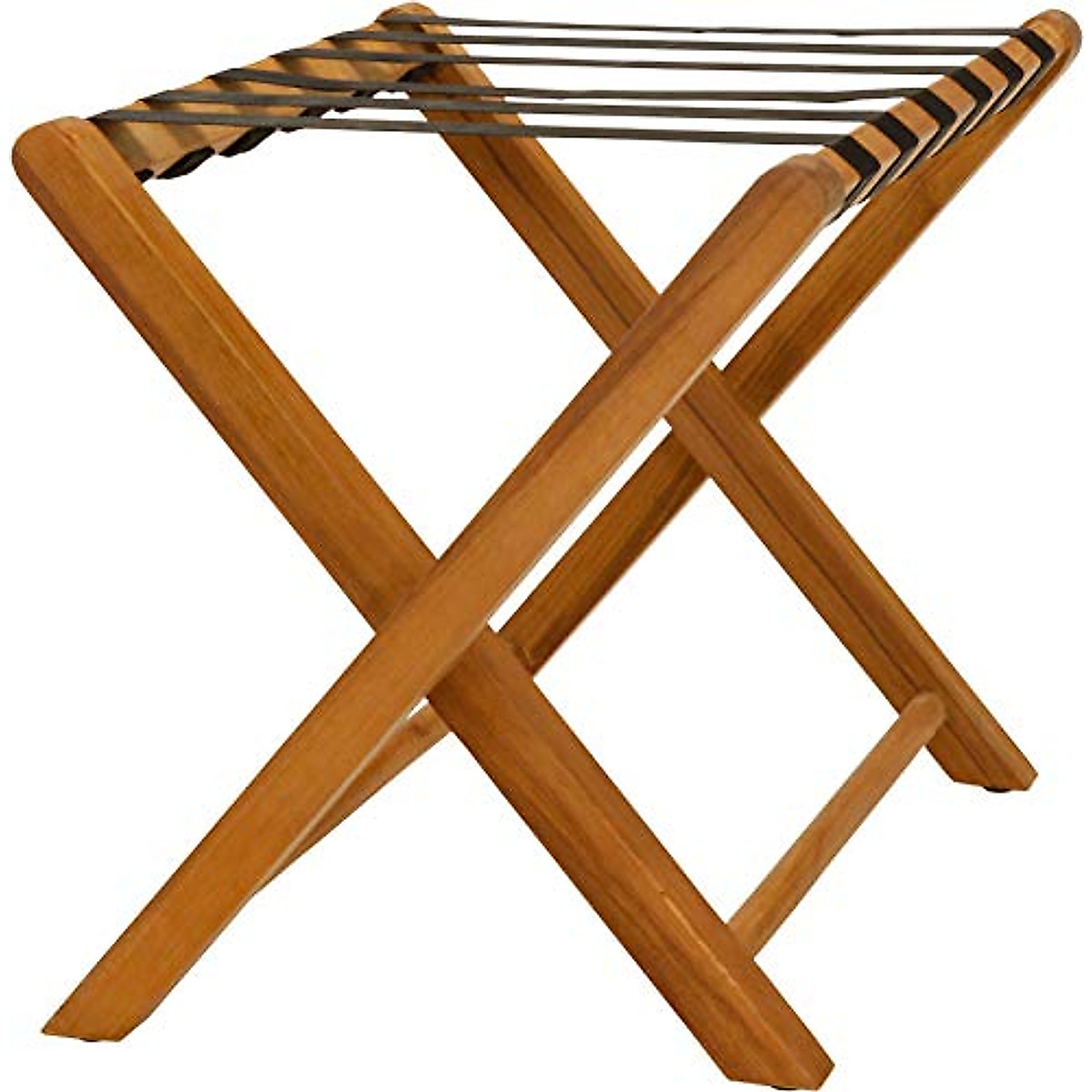 Manada Solid Teak Luggage Rack