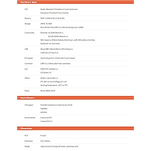 NanoPi R1 Allwinner RAM 1GB H3 Dual Ethernet Port, Wifi & BT, onboard eMMC with USB & Serial Port for loT